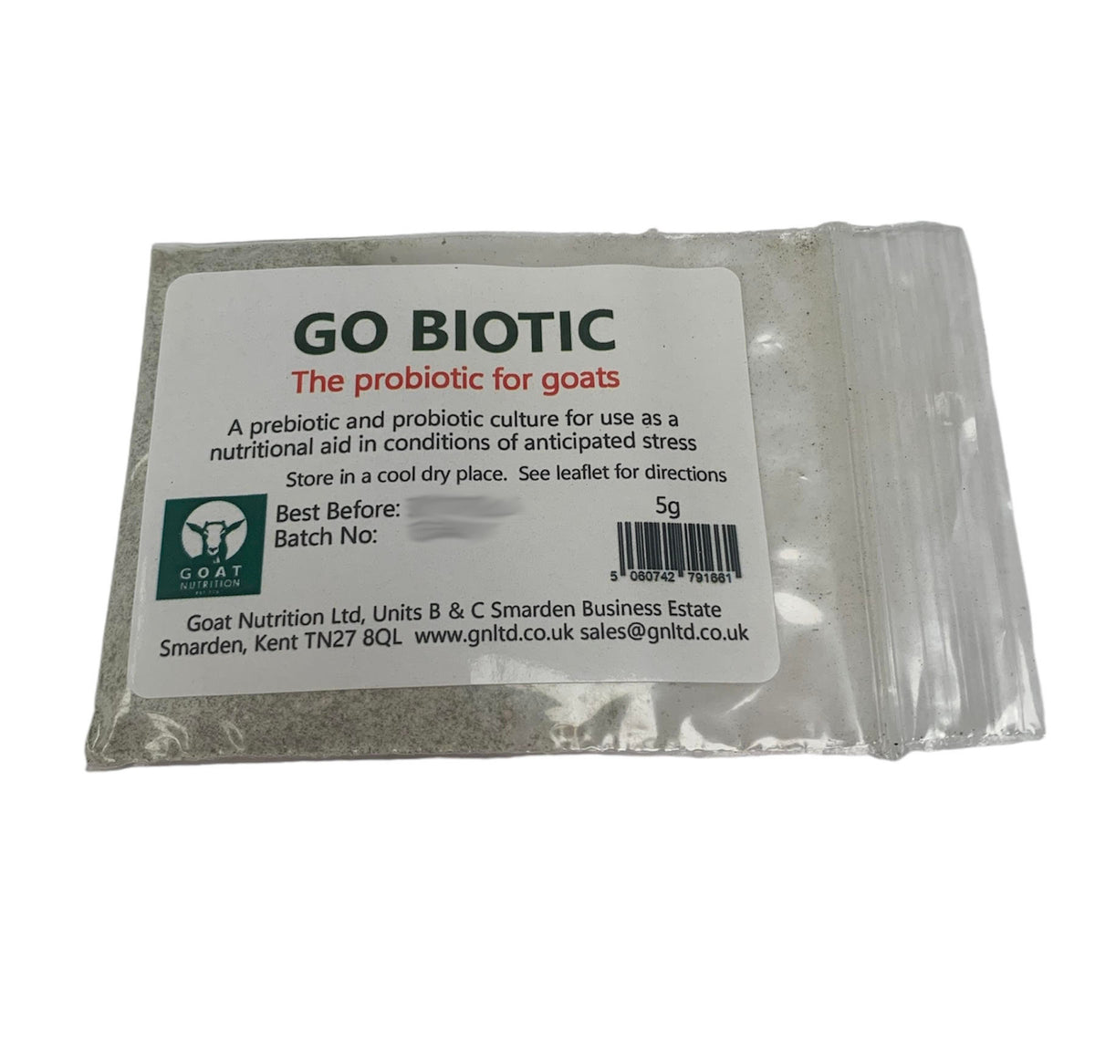 Go-Biotic - probiotic sachet for Goats | Health & Hygiene – GN Ltd